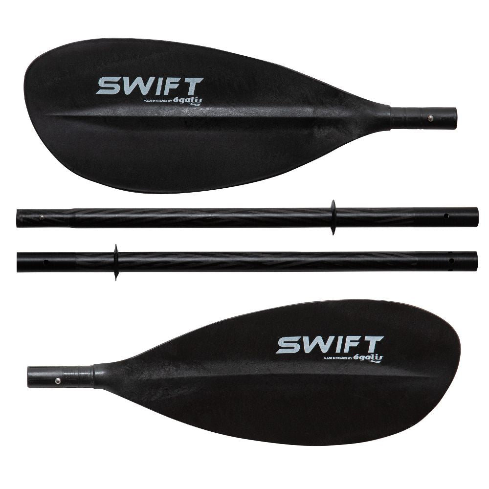 Egalis Swift 4-Piece Carbon Fibre Kayak Paddle | Emergency Spare Paddle ...