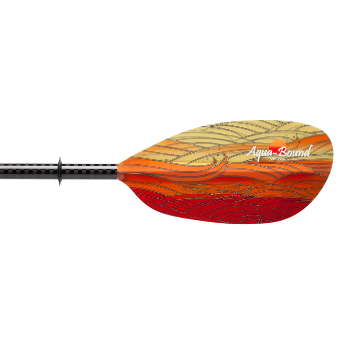Aqua-Bound Whiskey, Fibre Glass, 2-Piece Straight Shaft Kayak Paddle ...