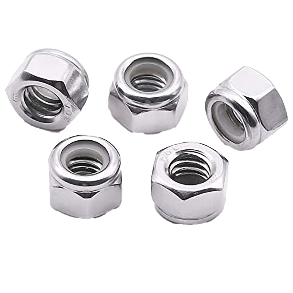 Harmony Locking Nut Stainless Steel - 5 pack — Canoe Centre